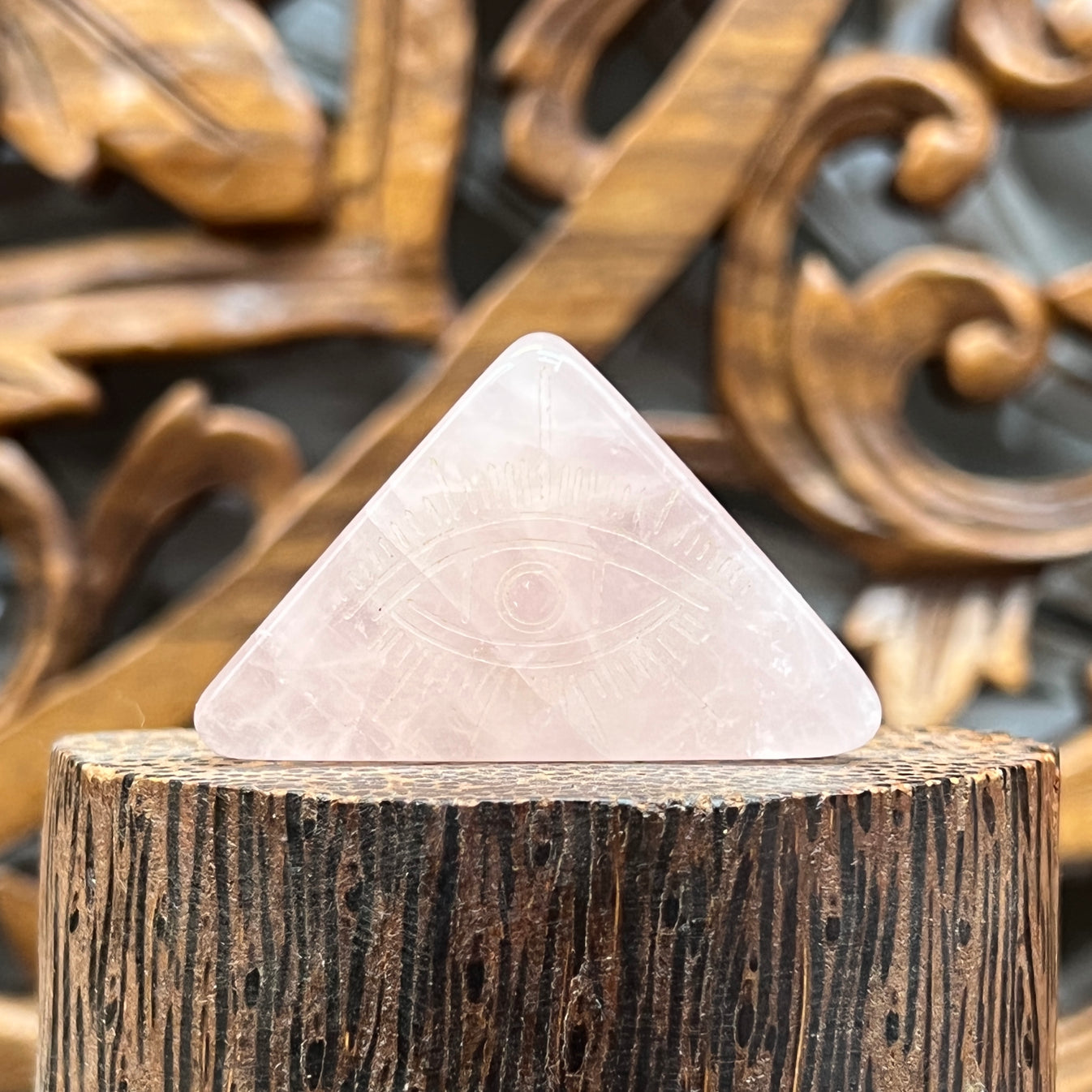 All Seeing Eye Triangle Stones – Midnight Sun